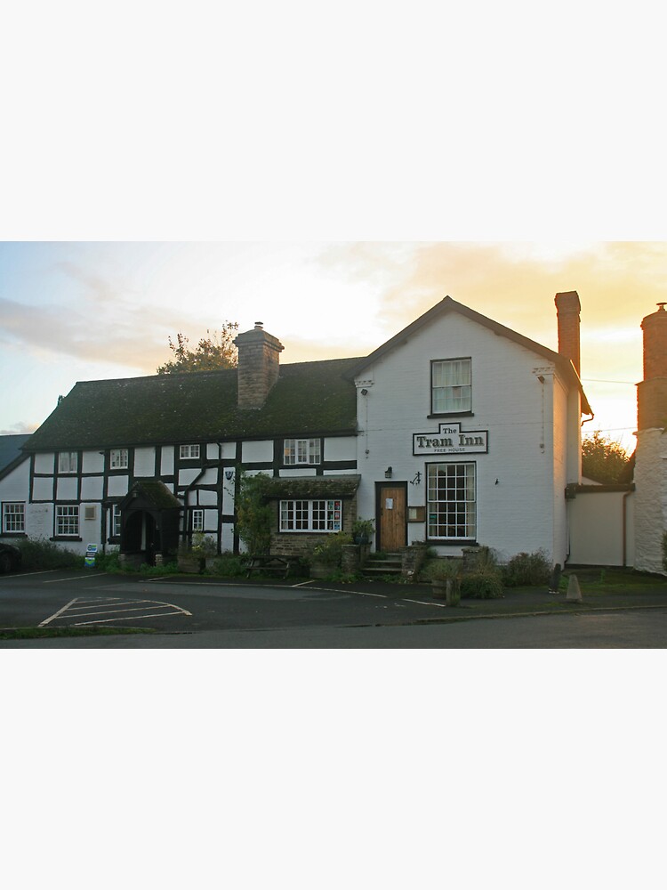 "The Tram Inn, Eardisley, October 2021" Sticker for Sale by ...