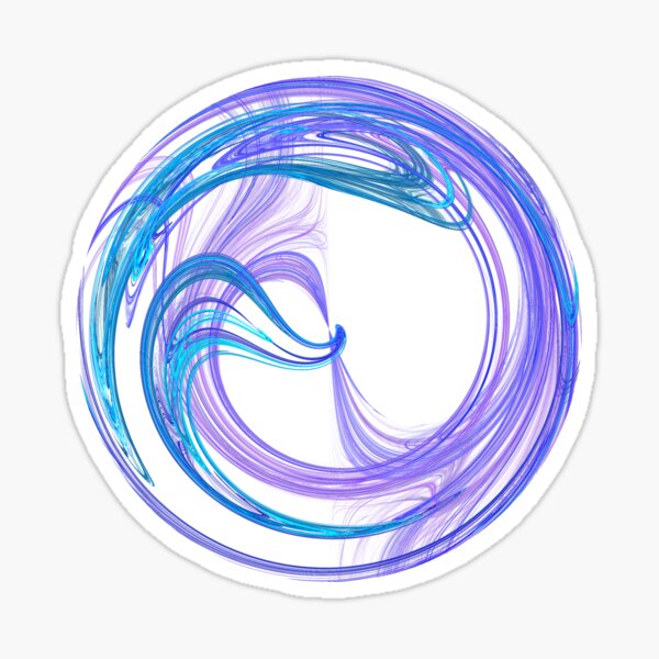 "Water Ripple" Sticker by SouthpawGrey | Redbubble