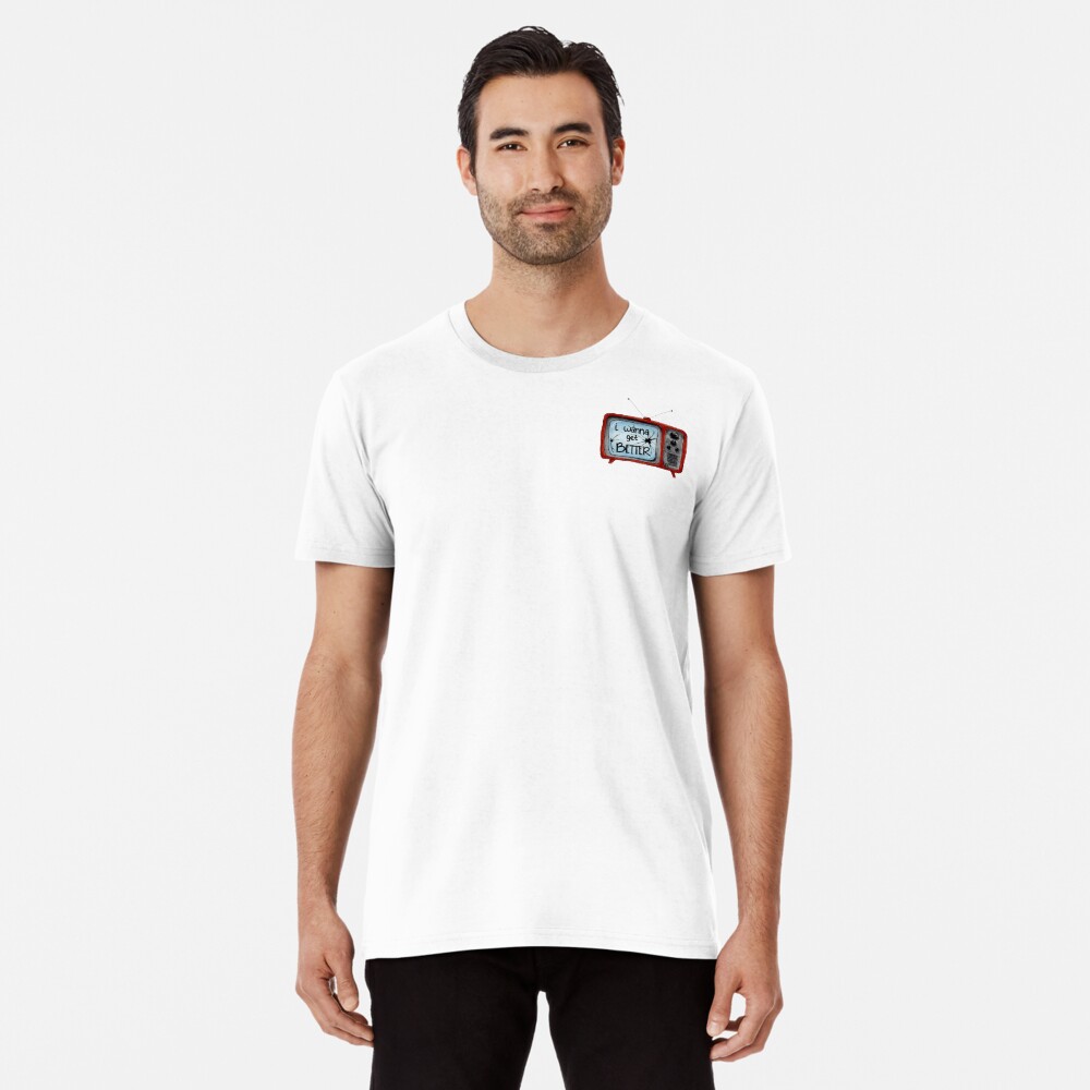 "Bleachers- I Wanna Get Better" Sticker for Sale by mmcallistar | Redbubble