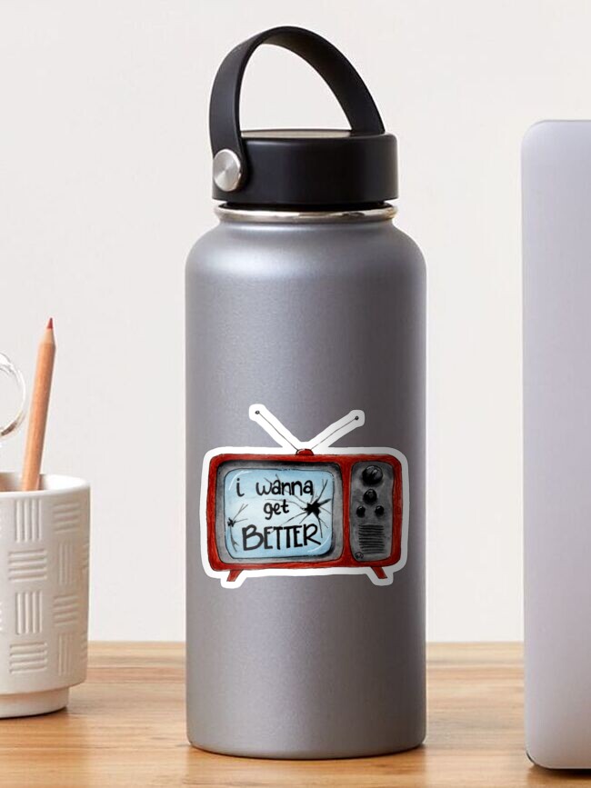 "Bleachers- I Wanna Get Better" Sticker for Sale by mmcallistar | Redbubble