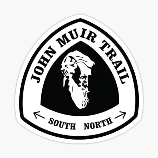 "John Muir Trail" Sticker for Sale by triplew427 | Redbubble