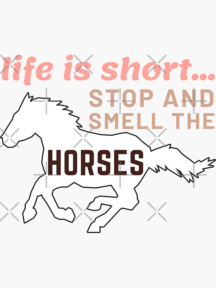 "Fergus the Horse essentiel t-shirts" Sticker for Sale by NIKENchop ...