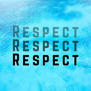 "Respect" Poster for Sale by Vyapari | Redbubble