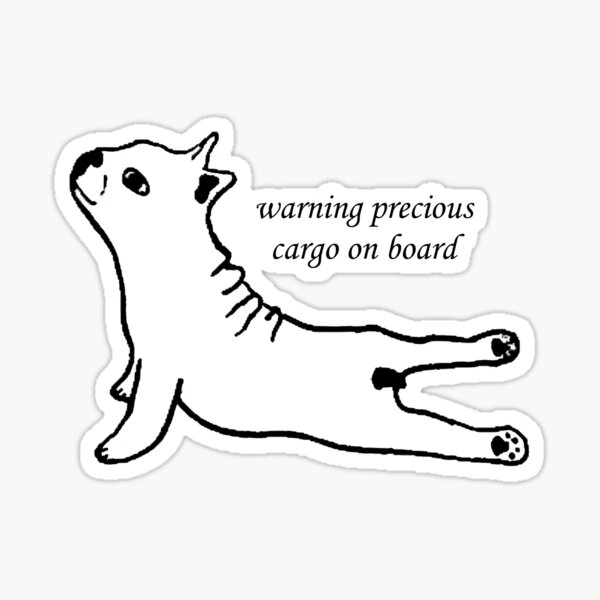 "funny dog bumper sticker, " Sticker by sjuekert | Redbubble