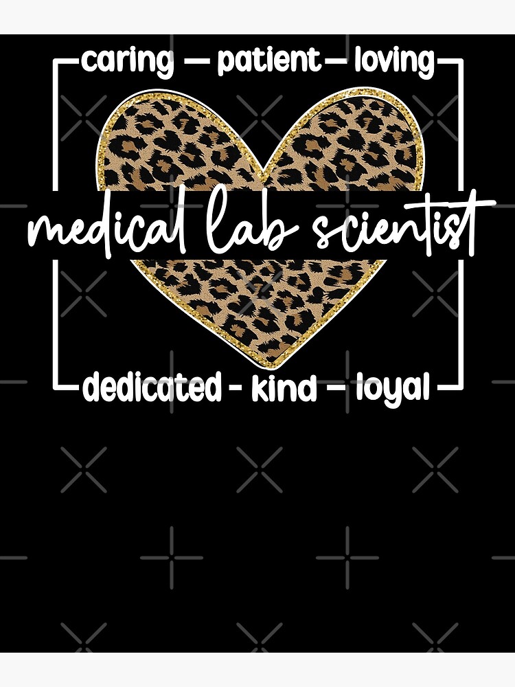 Medical Lab Scientist Medical Laboratory Science Premium Matte Vertical ...