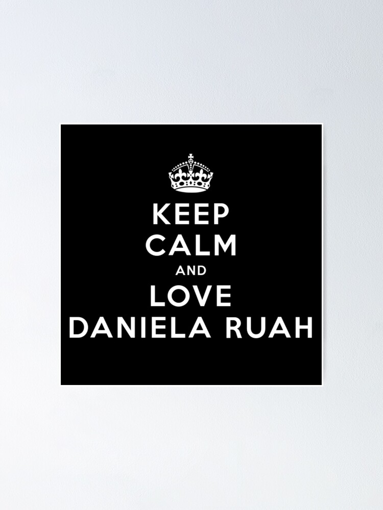 "Love Daniela Ruah" Poster for Sale by ncislafan | Redbubble