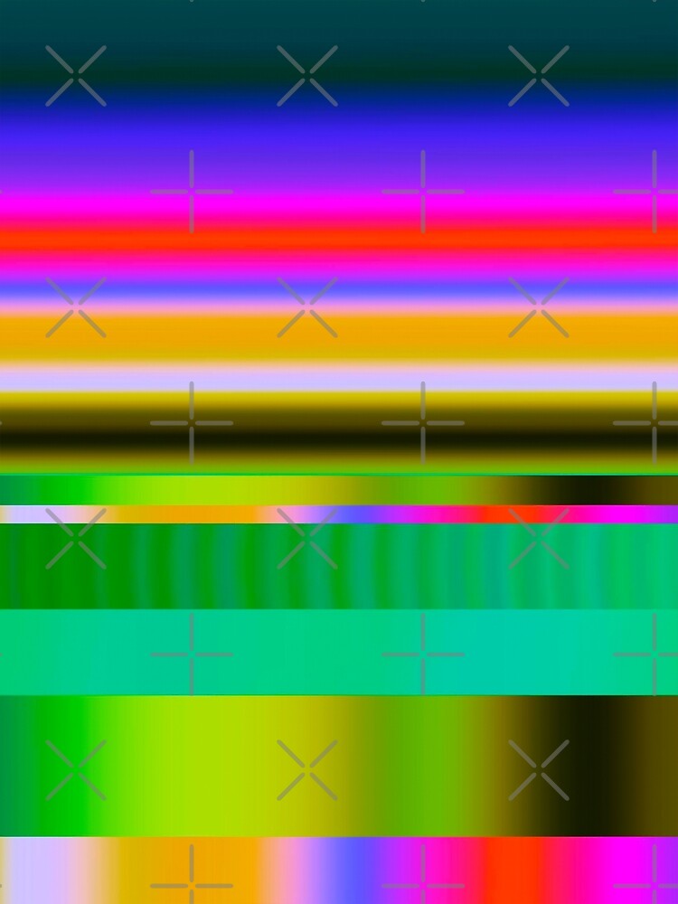 "Horizontal composition of contemporary gradients" Poster for Sale by ...