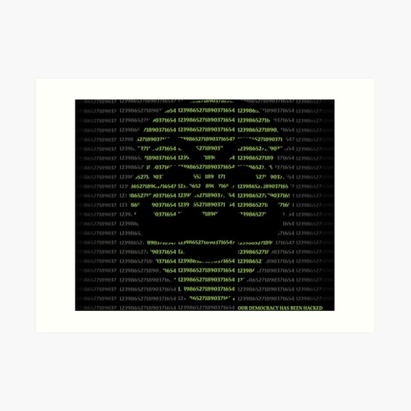"Hack the World" Art Print by SamielLair | Redbubble