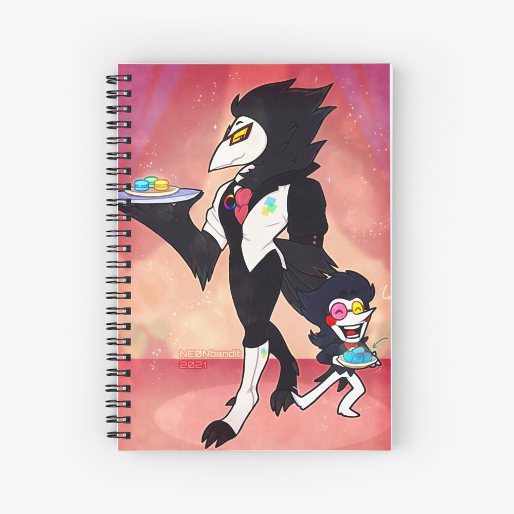 "Welcome to Color Café - Swatch and Spamton Deltarune Fan Art" Spiral ...