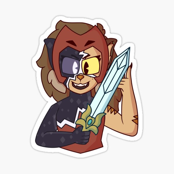 "Corrupt Catra, SheRa and the Princesses of Power Essential" Sticker by ...