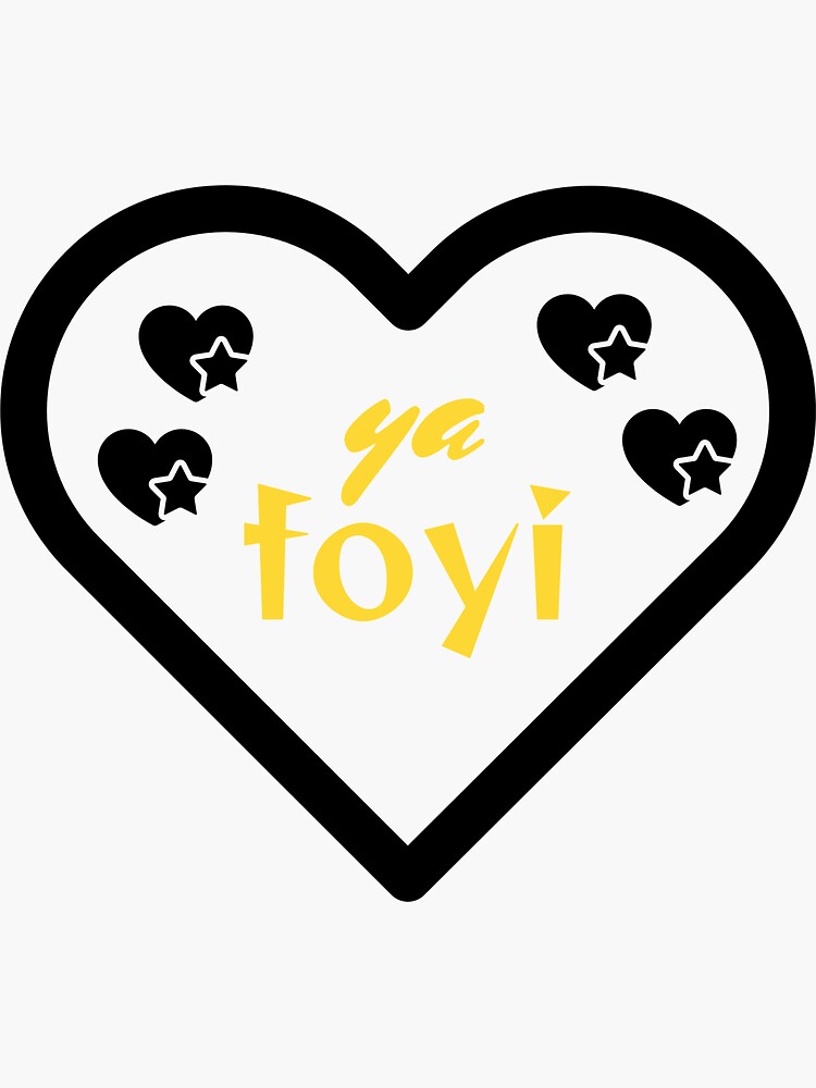 Pegatina «DISEÑO YA FOYI QUE SIGNIFICA QUE TODO VA BIEN EN NOUCHI» de ...