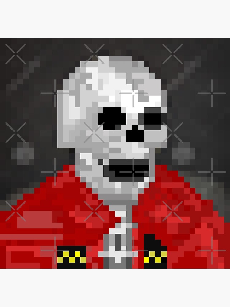 "8-Bit Skeleton" Poster for Sale by MahaVide | Redbubble