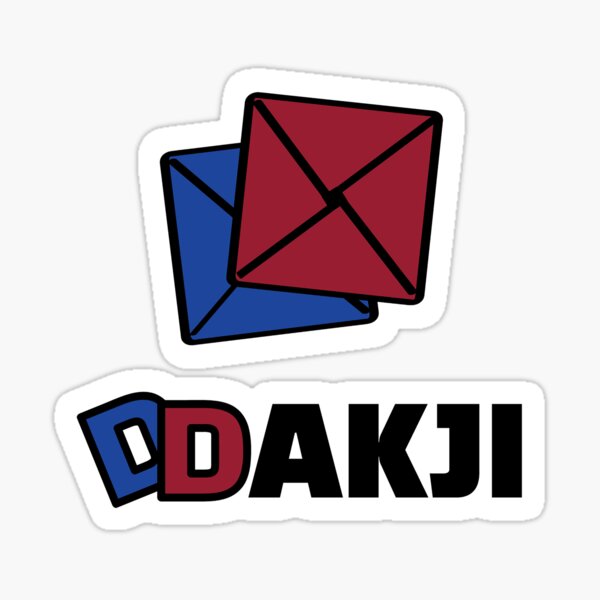 "DDAKJI #1 English" Sticker for Sale by HONGSOOLSHOP | Redbubble