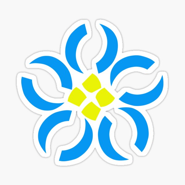 "Code Art - Flower" Sticker for Sale by Mechashadow | Redbubble