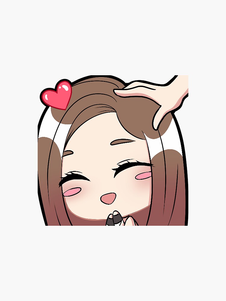 "headpat" Sticker for Sale by TitanFanatic | Redbubble