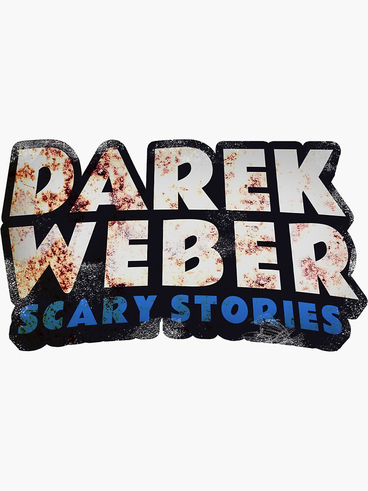 "Distressed Logo" Sticker by DarekWeberScary | Redbubble
