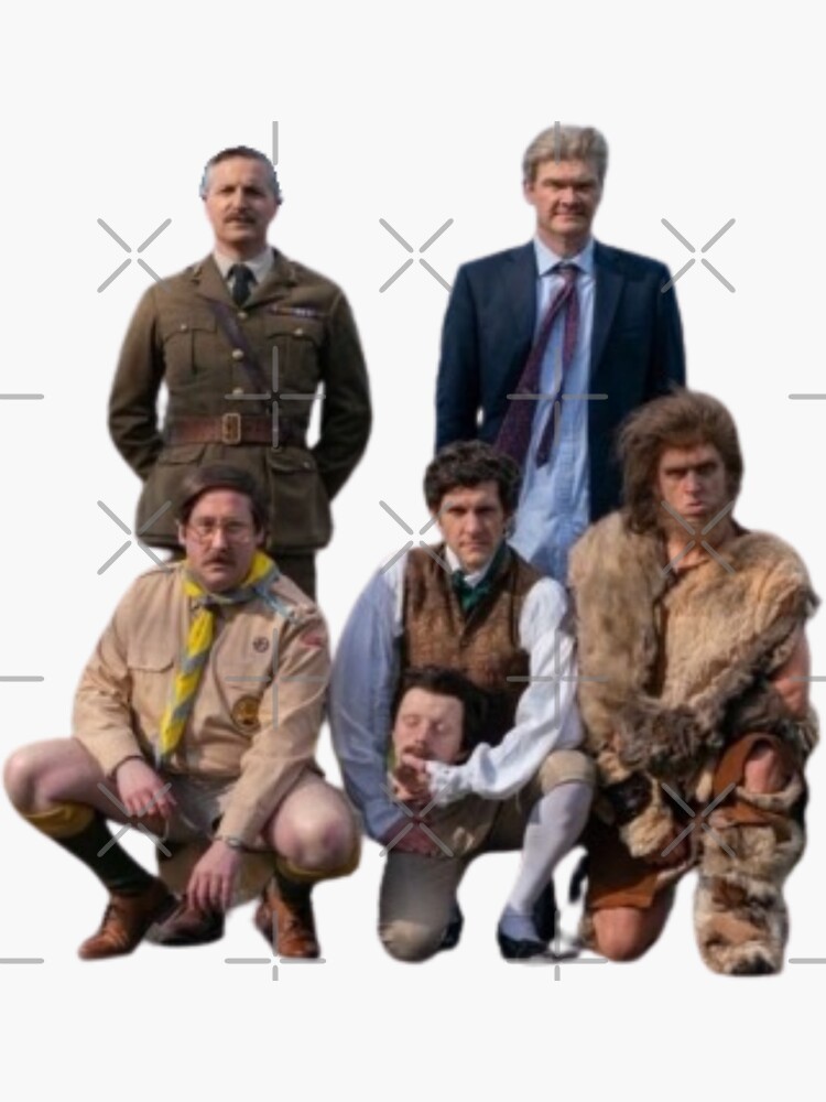 "ghosts bbc" Sticker for Sale by readallthebooks | Redbubble