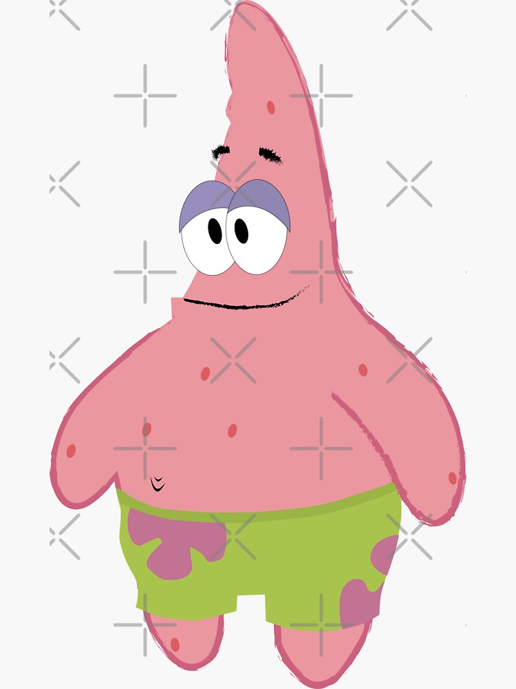 "Patrick " Sticker for Sale by Julia2Julia | Redbubble
