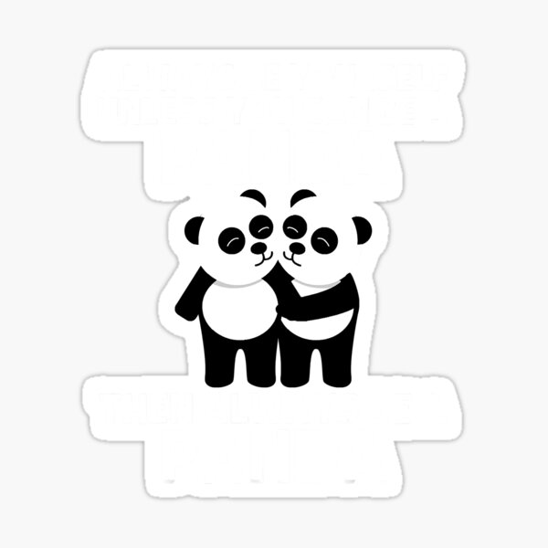 "Funny Panda Chinese Giant Pandas" Sticker for Sale by unassertive19 ...