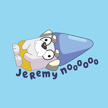 "Jeremy noooo" Sticker for Sale by Catbonedesign | Redbubble