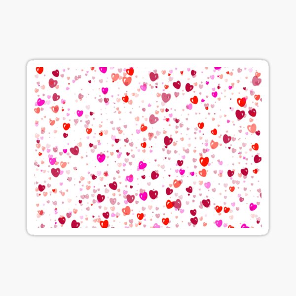 "Hearts of Love" Sticker by EOne89 | Redbubble
