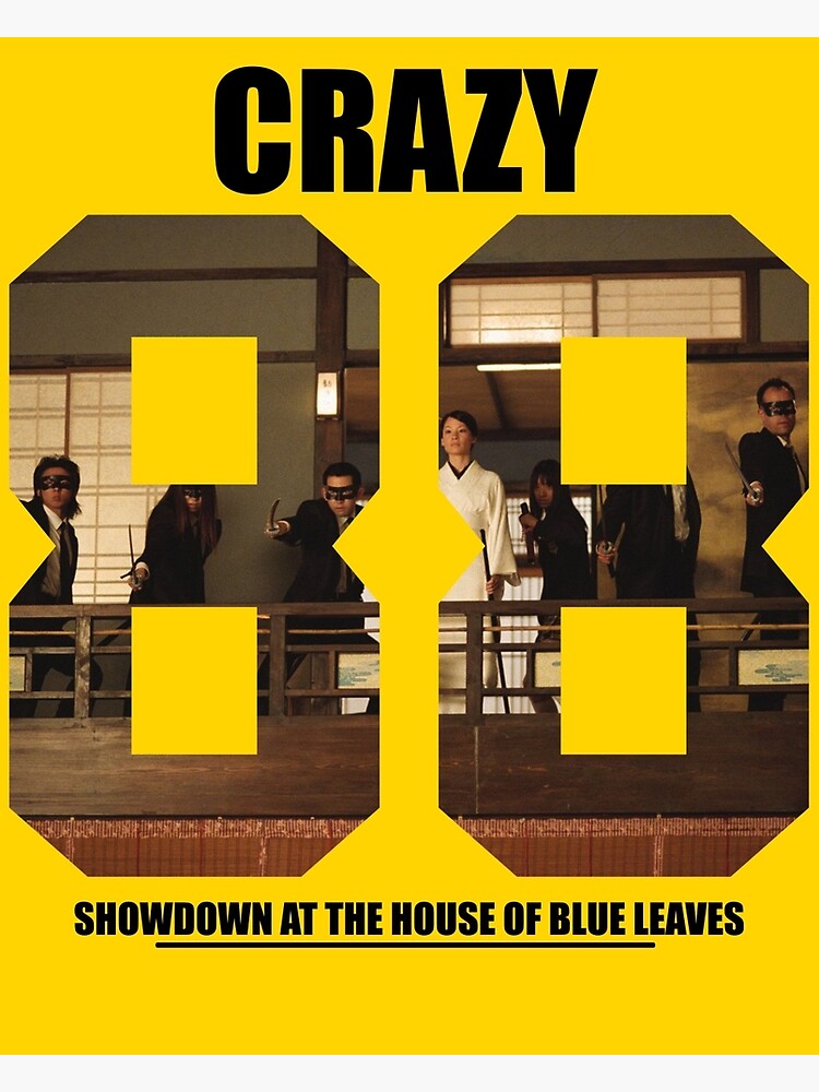 "Crazy 88" Poster by StarSparks | Redbubble