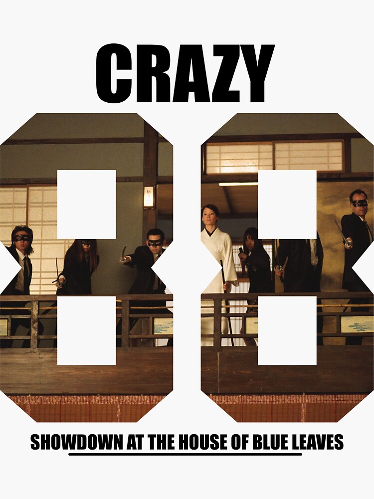 Pegatina «Crazy 88» de StarSparks | Redbubble