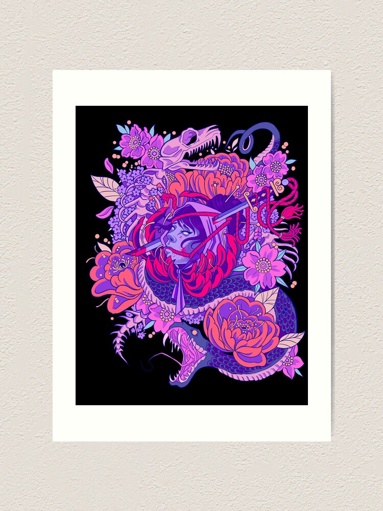 "Flower of Carnage" Art Print for Sale by Memomori | Redbubble