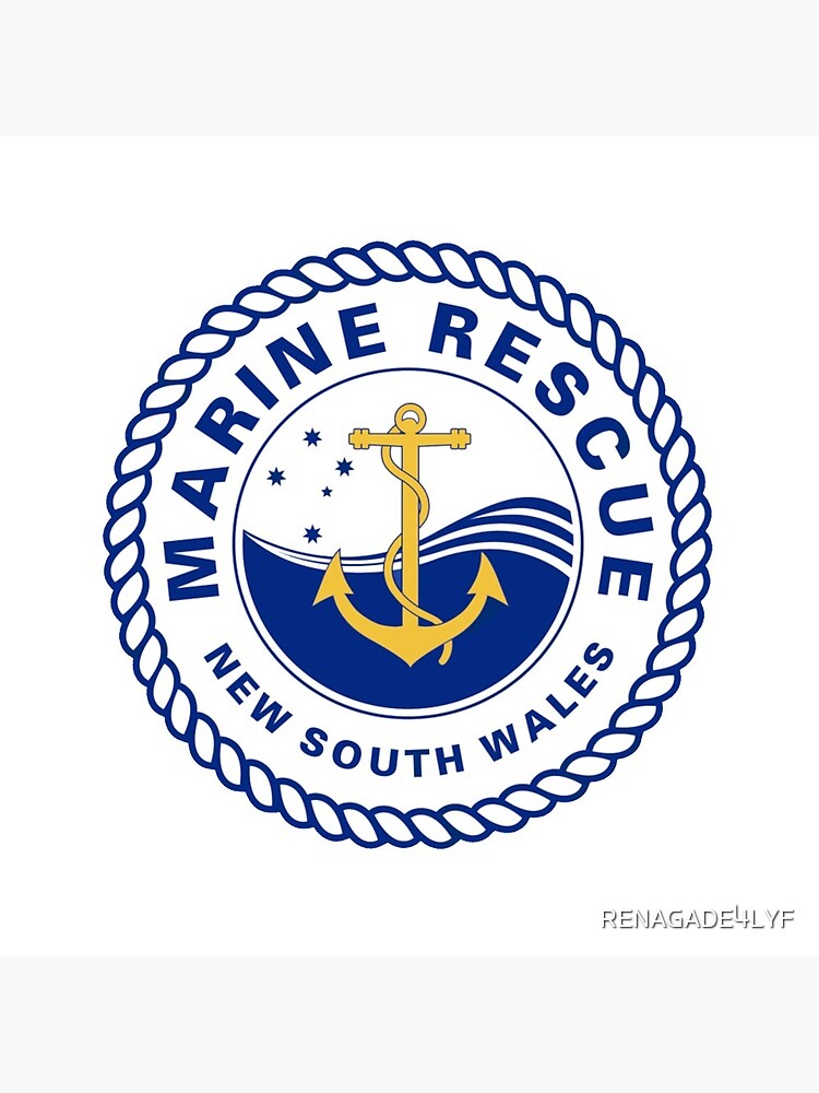 "NSW Marine Rescue- Logo" Pin for Sale by RENAGADE4LYF | Redbubble