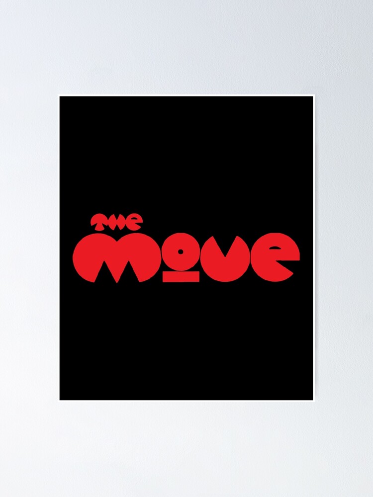 "The Move logo MOVE band" Poster for Sale by NormJewels | Redbubble