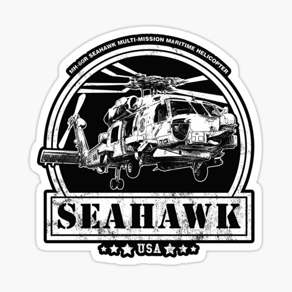 "MH-60 Seahawk Helicopter" Sticker for Sale by RycoTokyo81 | Redbubble