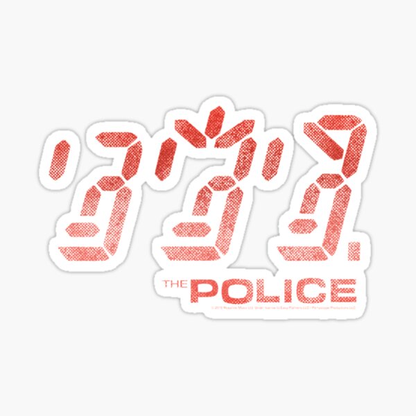 "The Police Ghost In The Machine" Sticker for Sale by NormJewels ...