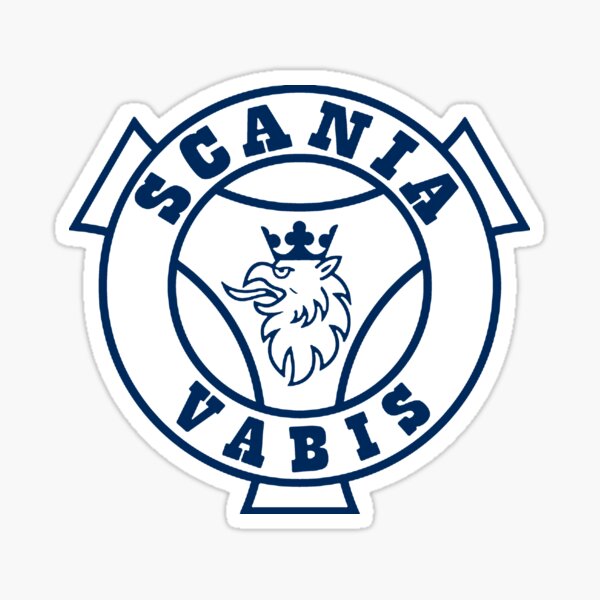 "TRUCK - "SCANIA VABIS" - LOGO" Sticker for Sale by RayBeasley501 ...