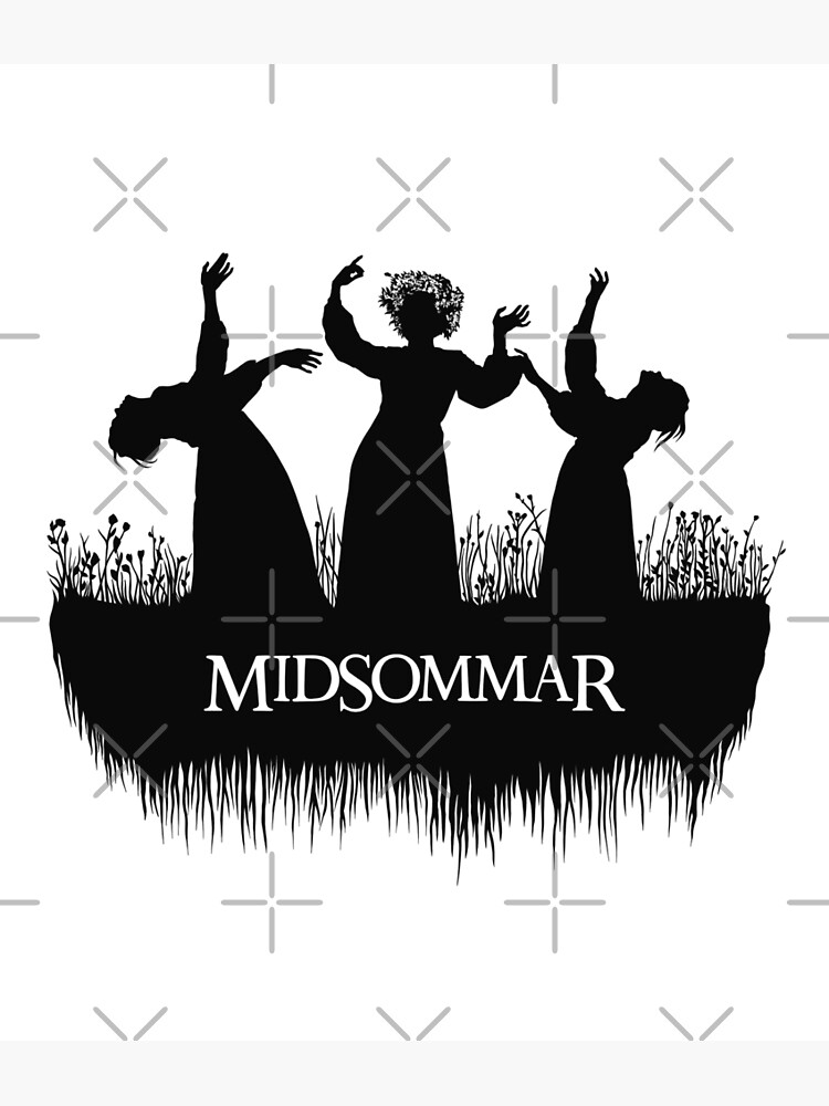 "Midsommar movie black" Poster by LapinMagnetik | Redbubble