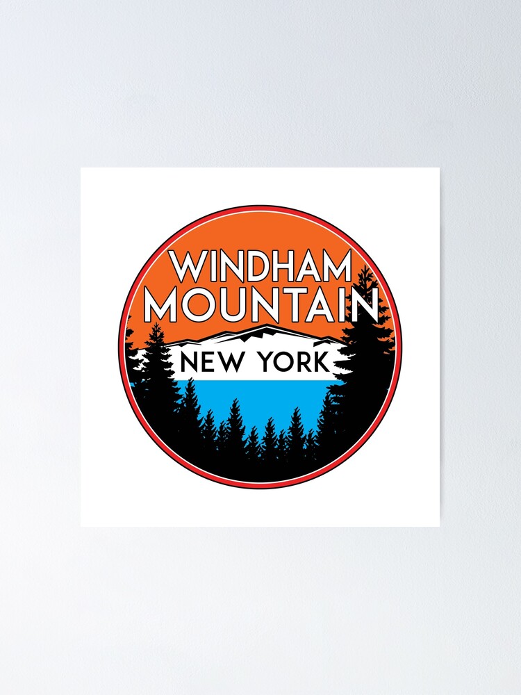 "SKIING WINDHAM MOUNTAIN NEW YORK SKI SNOWBOARD SKIER 2" Poster for ...