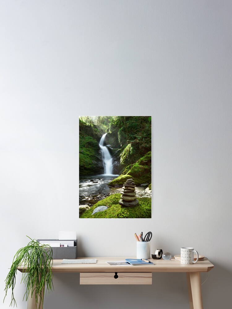 "Wales - Dolgoch Falls 2" Poster for Sale by Angie Latham | Redbubble