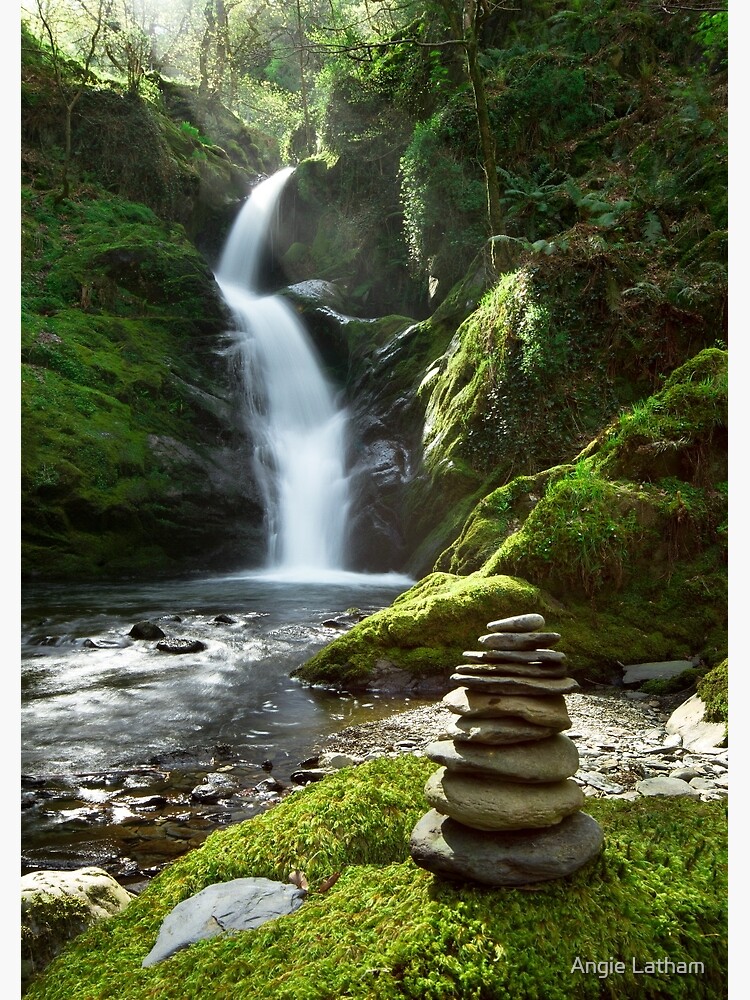 "Wales - Dolgoch Falls 2" Poster for Sale by Angie Latham | Redbubble