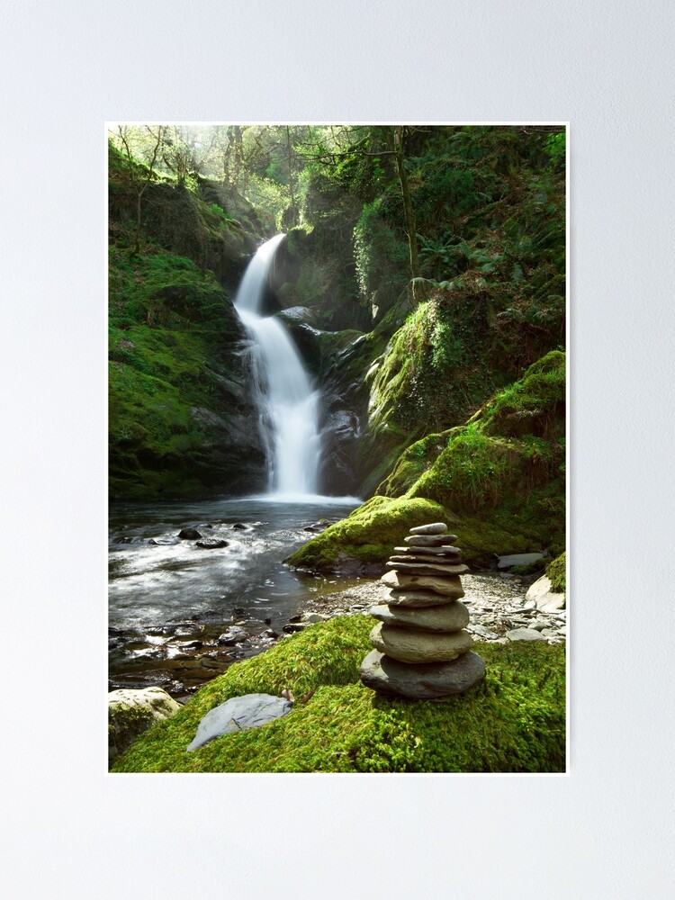 "Wales - Dolgoch Falls 2" Poster for Sale by Angie Latham | Redbubble