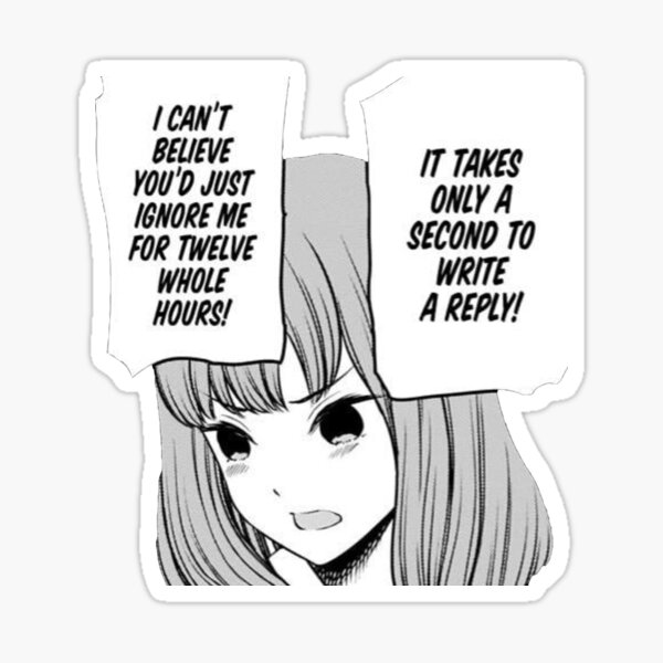 "Reply" Sticker by snailhunter66 | Redbubble