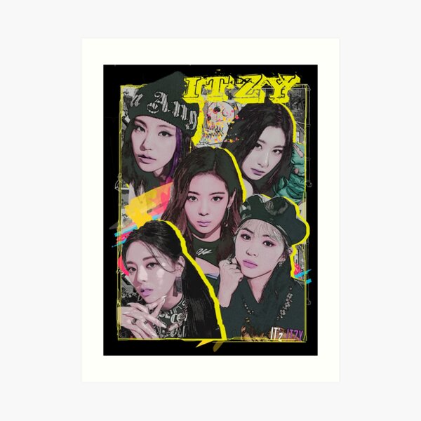 "ITZY" Art Print by Chaeyoung21 | Redbubble