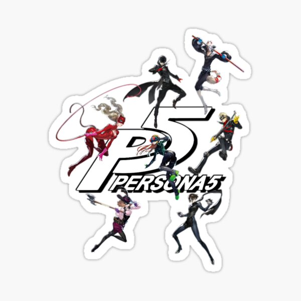 "Persona 5" Sticker for Sale by Genshin654 | Redbubble