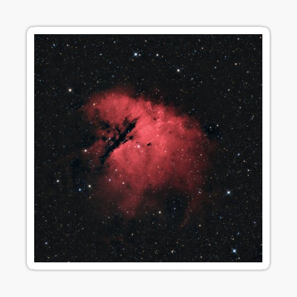 "Deep space: Pacman Nebula (NGC 281)" Sticker for Sale by ...