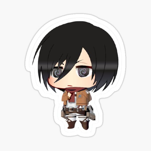 "Mikasa" Sticker by Floating12 | Redbubble