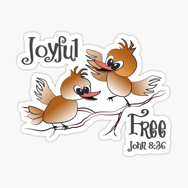christian-design-joyful-free-john-8-verse-36-sticker-by