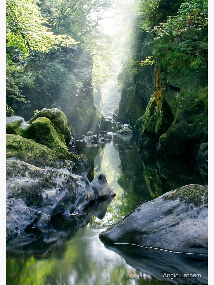"Wales - The Fairy Glen , Betws-y-Coed 2" Poster for Sale by Angie ...