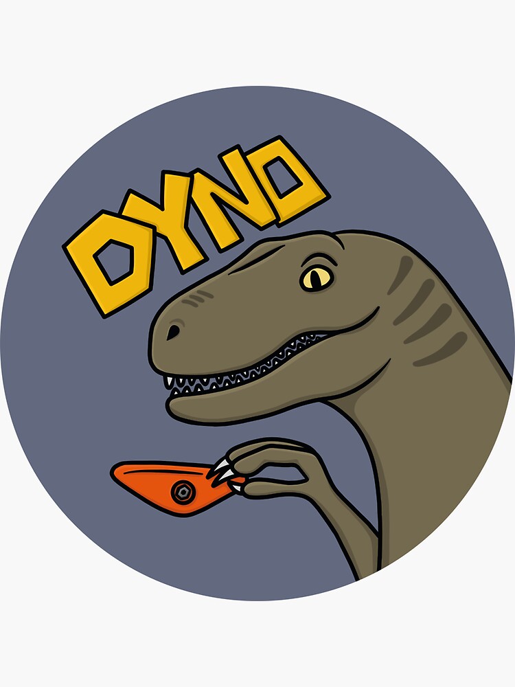 "Dyno" Sticker for Sale by OhJaye | Redbubble