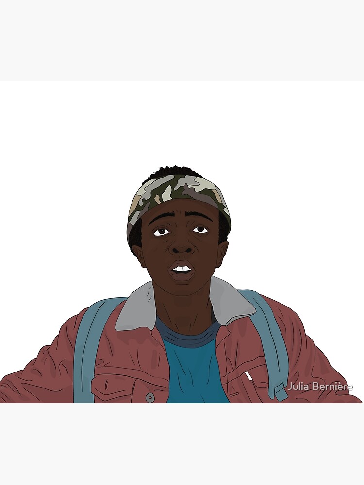 "Lucas Sinclair - Stranger Things" Art Print by flo-pernet | Redbubble