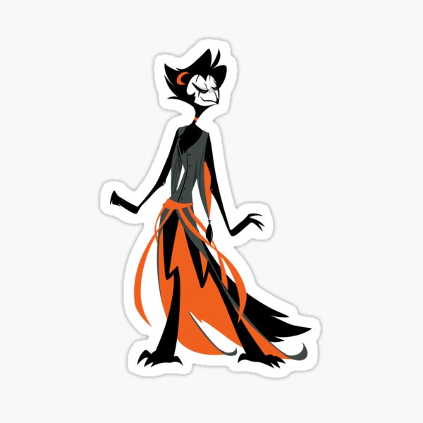"Helluva Boss - Halloween Stolas" Sticker by -RotaS- | Redbubble