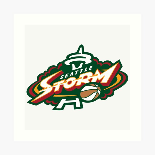 "Attractive Seattle Storm Logo" Art Print by rowidyai | Redbubble