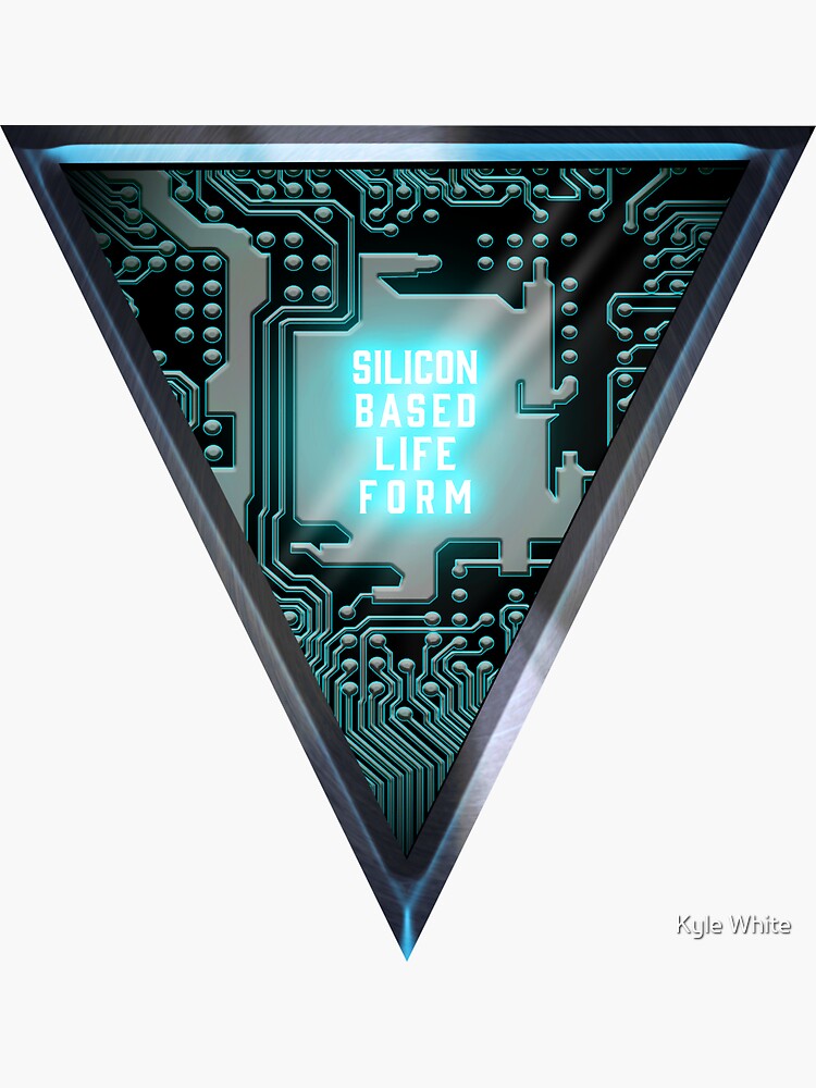 "Silicon based life form" Sticker for Sale by NEURONET | Redbubble